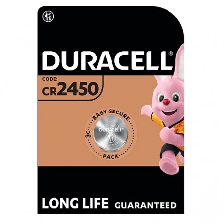 DURACELL KNOOPCEL LITHIUM DL2450, CR2450